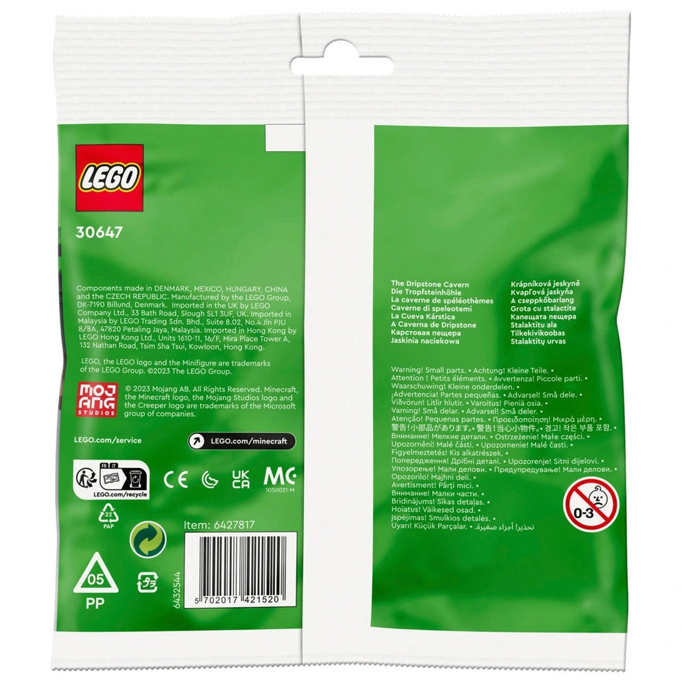 Lego 30647 Minecraft The Dripstone Cavern Polybag — Keeebs.com